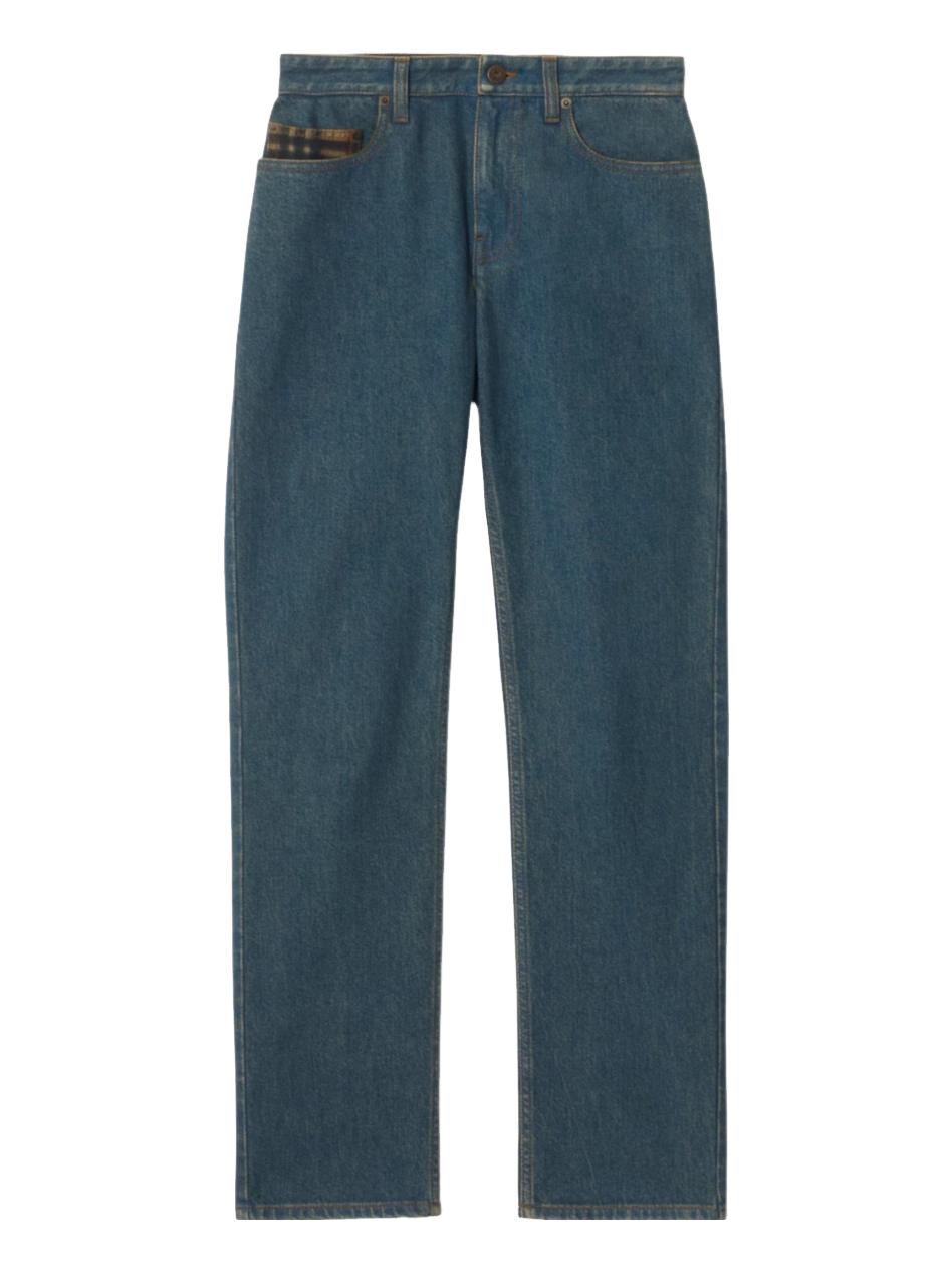 BURBERRY Burberry Mid-Rise Straight Jeans